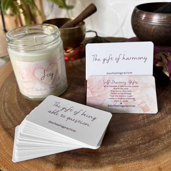 Intention Cards - Etsy