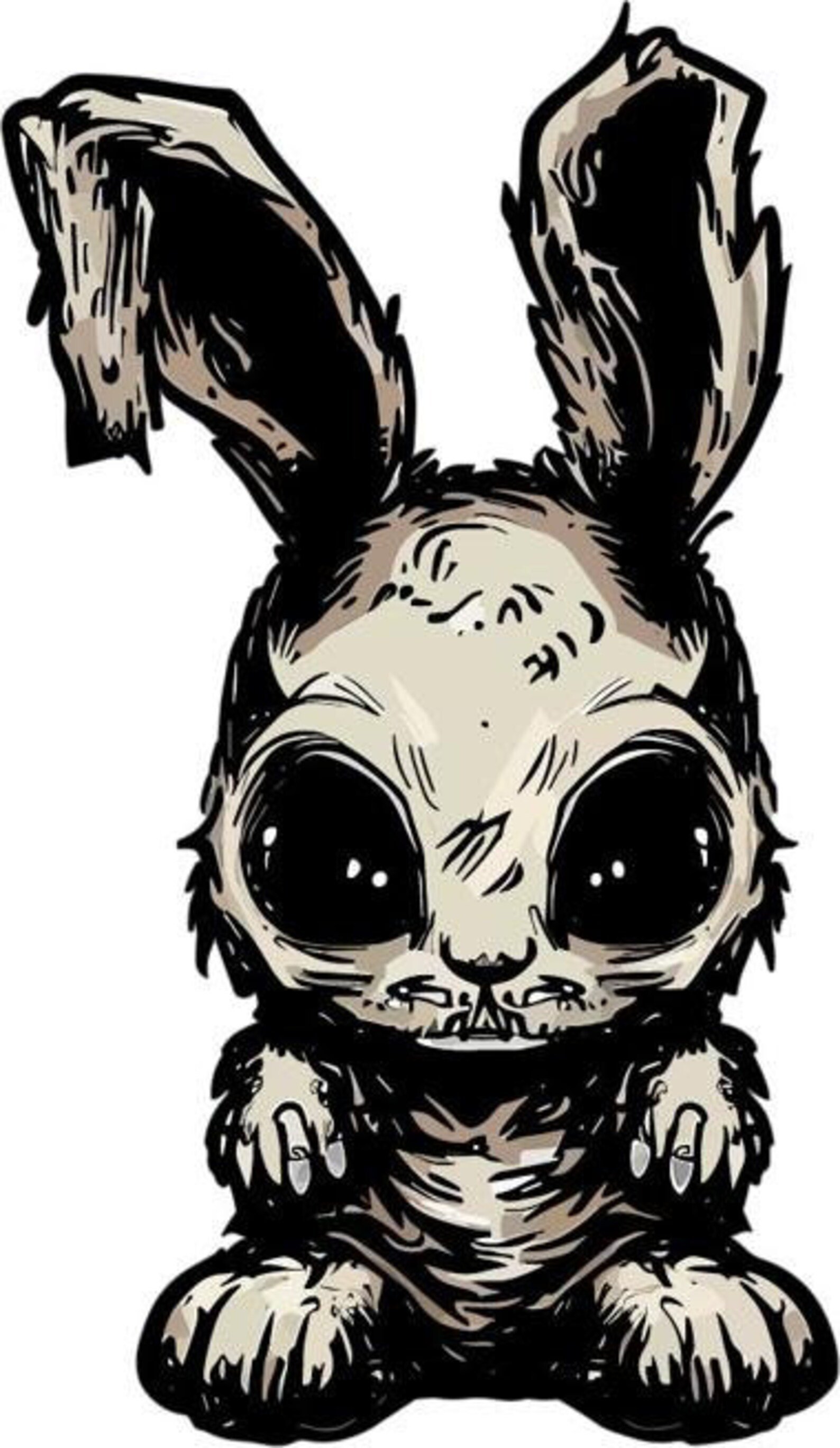 Creepy Rabbits T-shirts, Stickers, Sublimation - Etsy