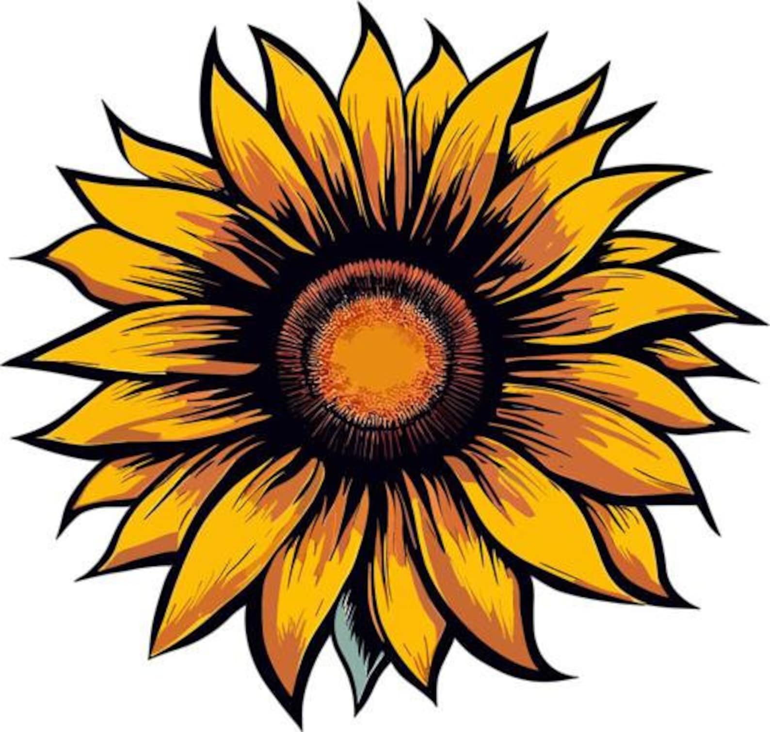 Sunflower SVG DIGITAL Files Bundle - Etsy