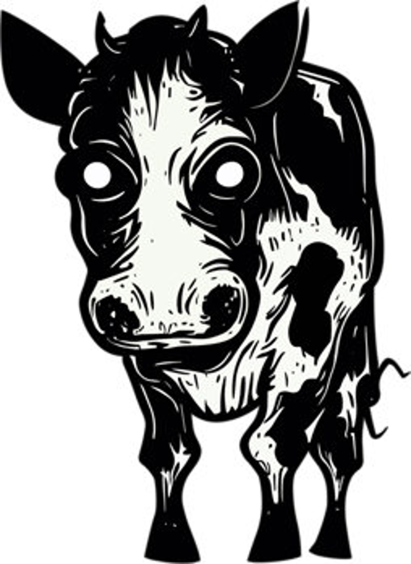 Cows Creepy and Cute for Sublimation - Etsy