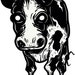 Cows Creepy and Cute for Sublimation - Etsy