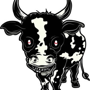Cows Creepy and Cute for Sublimation - Etsy