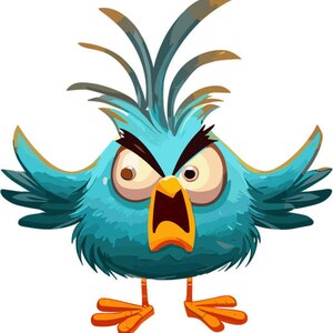 Funny Bird SVG File Bundle #2 - Sublimation - Etsy