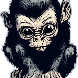 Monkeys Creepy Cute Collection - Etsy