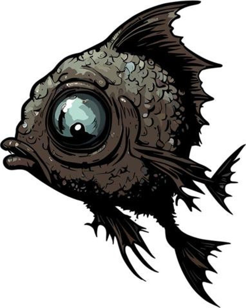 Fish Eerie SVG Files Bundle - Etsy