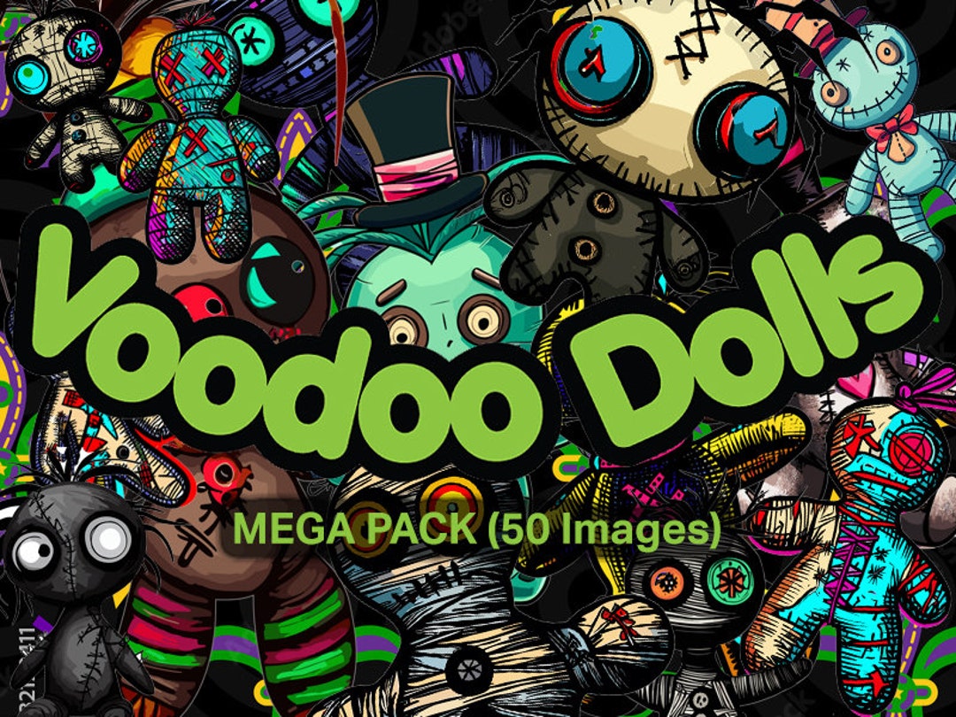 Voodoo Dolls Mega Collection Creepy Cute Images for - Etsy