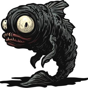 Fish Eerie SVG Files Bundle - Etsy