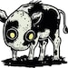 Cows Creepy and Cute for Sublimation - Etsy