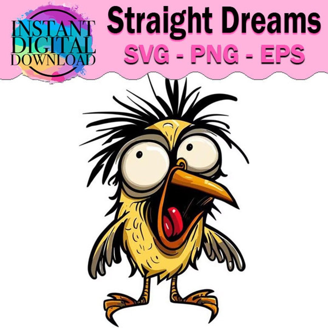 Funny Bird SVG File Bundle #1 - T-shirt, Sublimation - Etsy