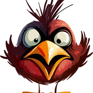 Funny Bird SVG File Bundle #2 - Sublimation - Etsy