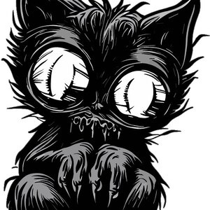 Creepy Cute Collection of Cats - Etsy