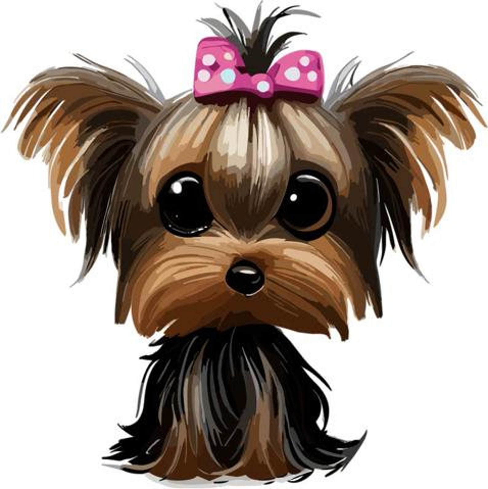Yorkie's - (10 Images in Svg, Eps, and Png Formats) - Etsy