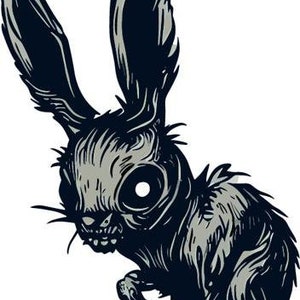Creepy Rabbits T-shirts, Stickers, Sublimation - Etsy