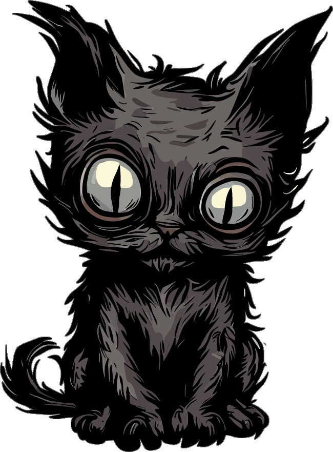 Creepy Cute Collection of Cats - Etsy