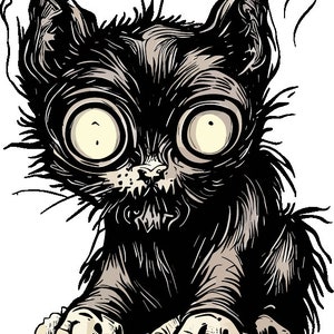 Creepy Cute Collection of Cats - Etsy