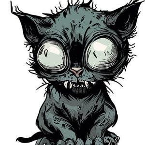 Creepy Cute Collection of Cats - Etsy