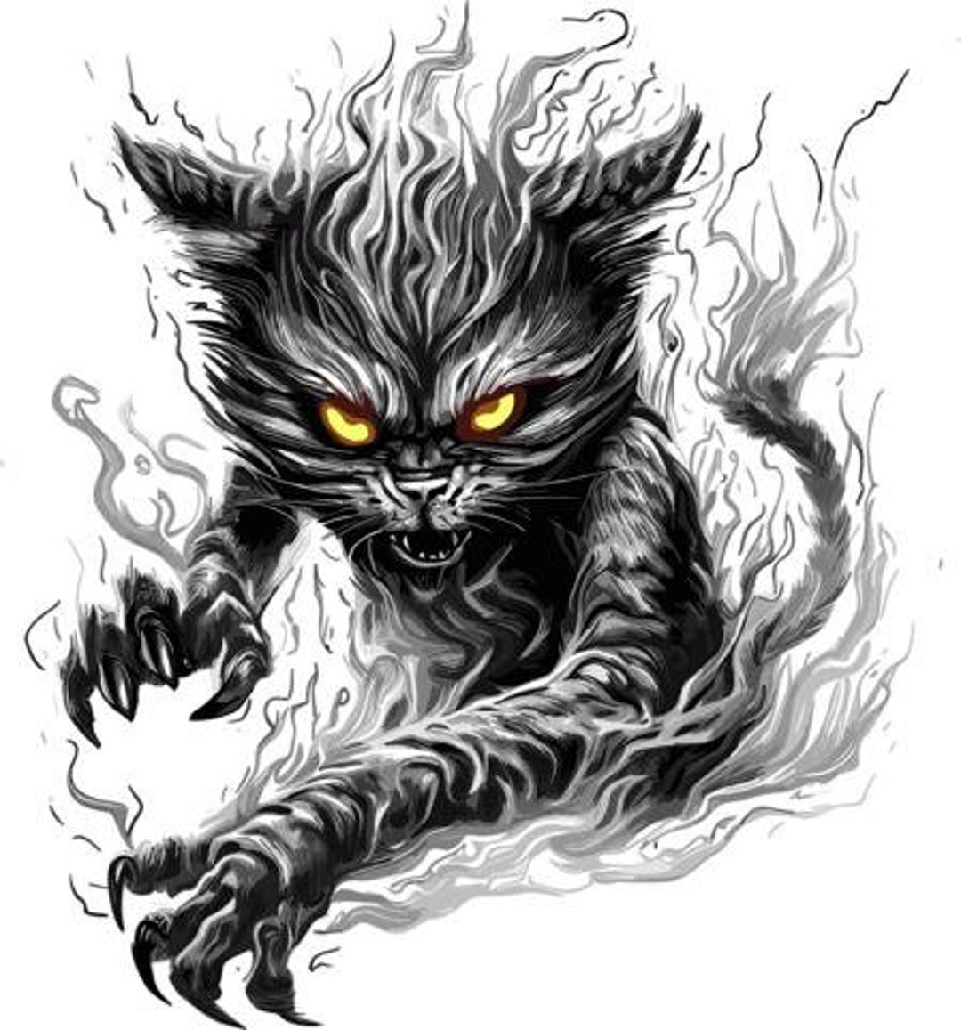 Spooky Cat Collection - Etsy