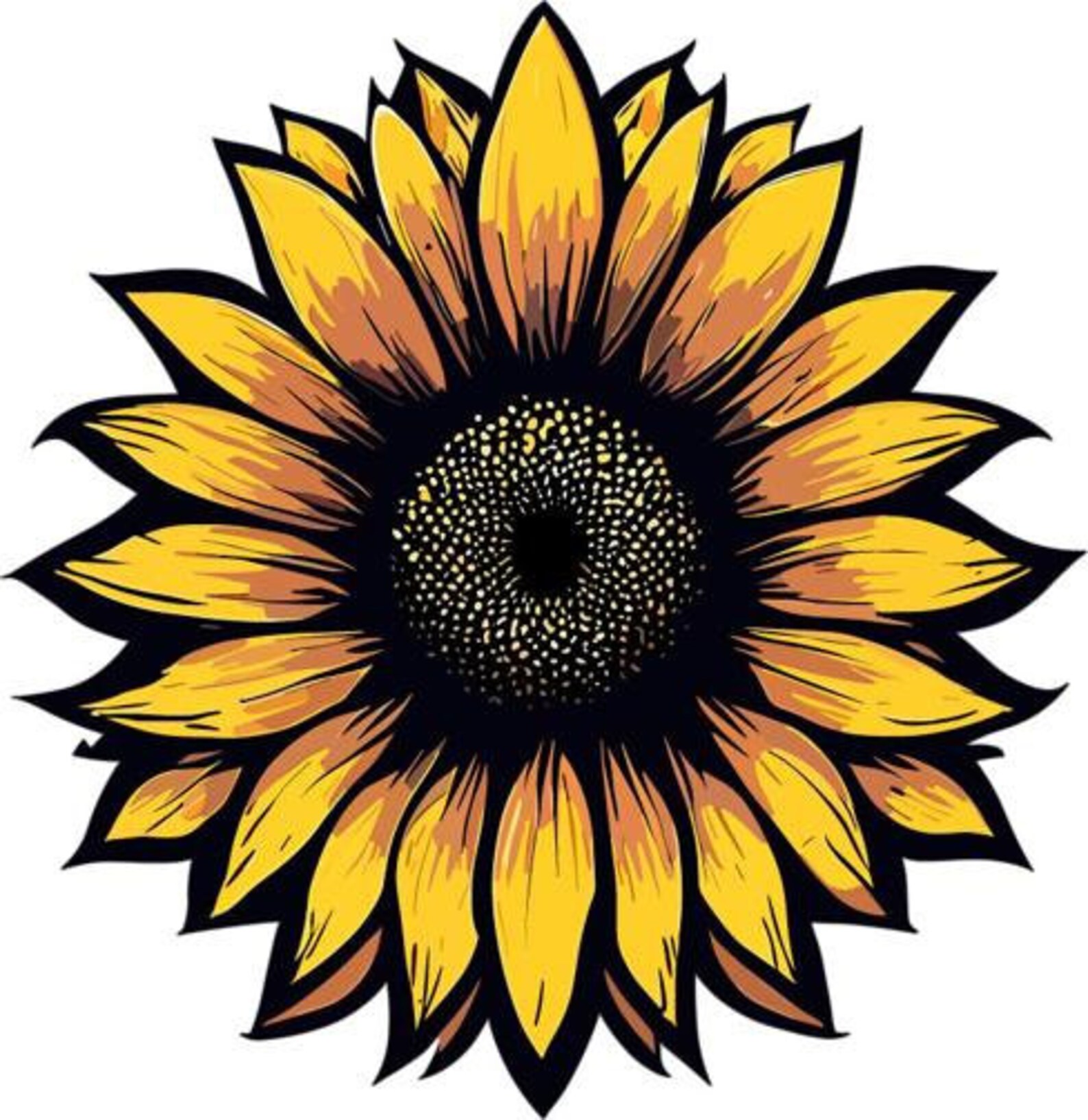 Sunflower SVG DIGITAL Files Bundle - Etsy