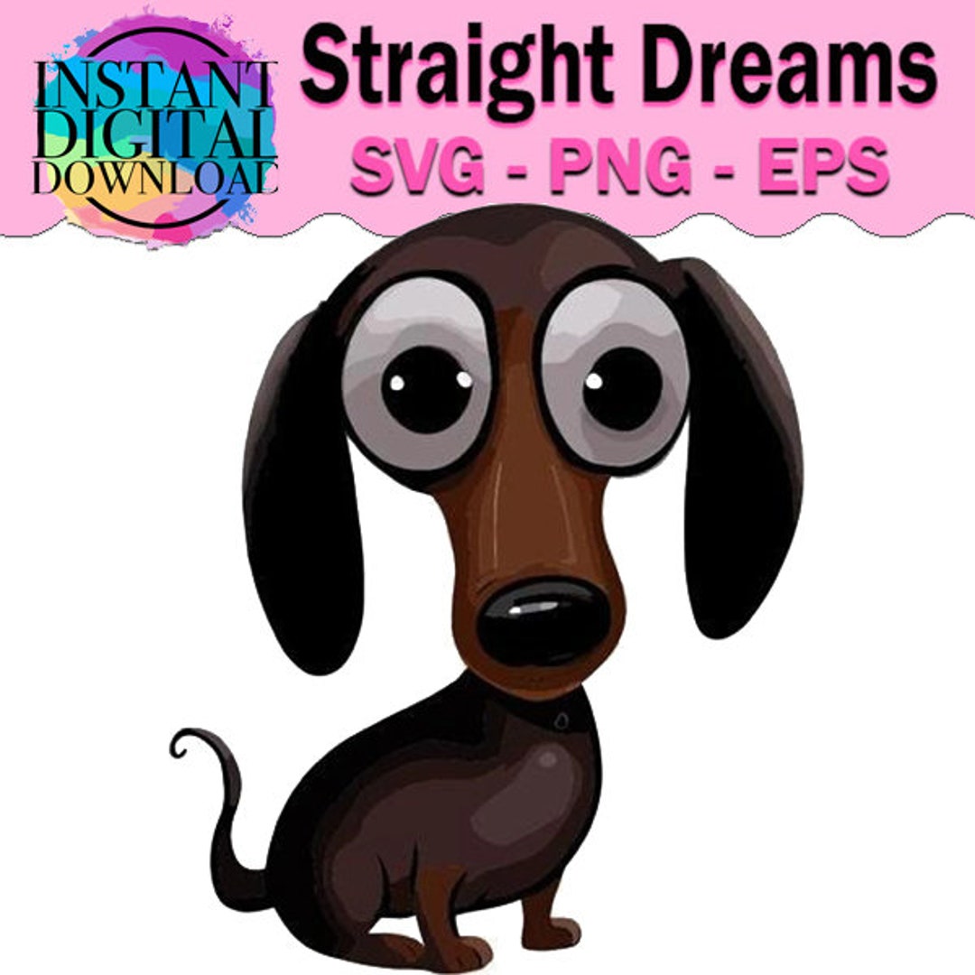 Dachshunds - (10 Files, SVG, EPS, and PNG Formats) - Etsy