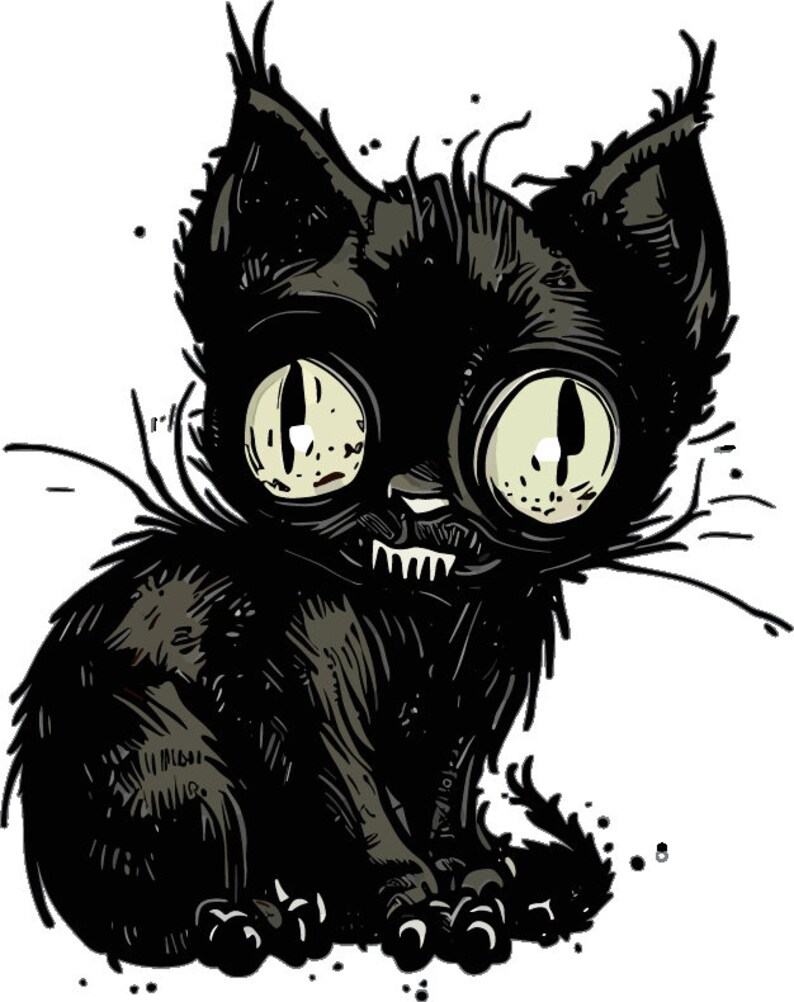 Creepy Cute Collection of Cats - Etsy