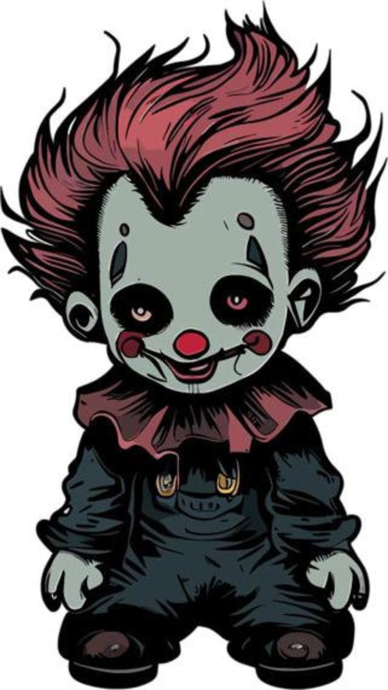 Clowns Creepy Cute Collection - Etsy