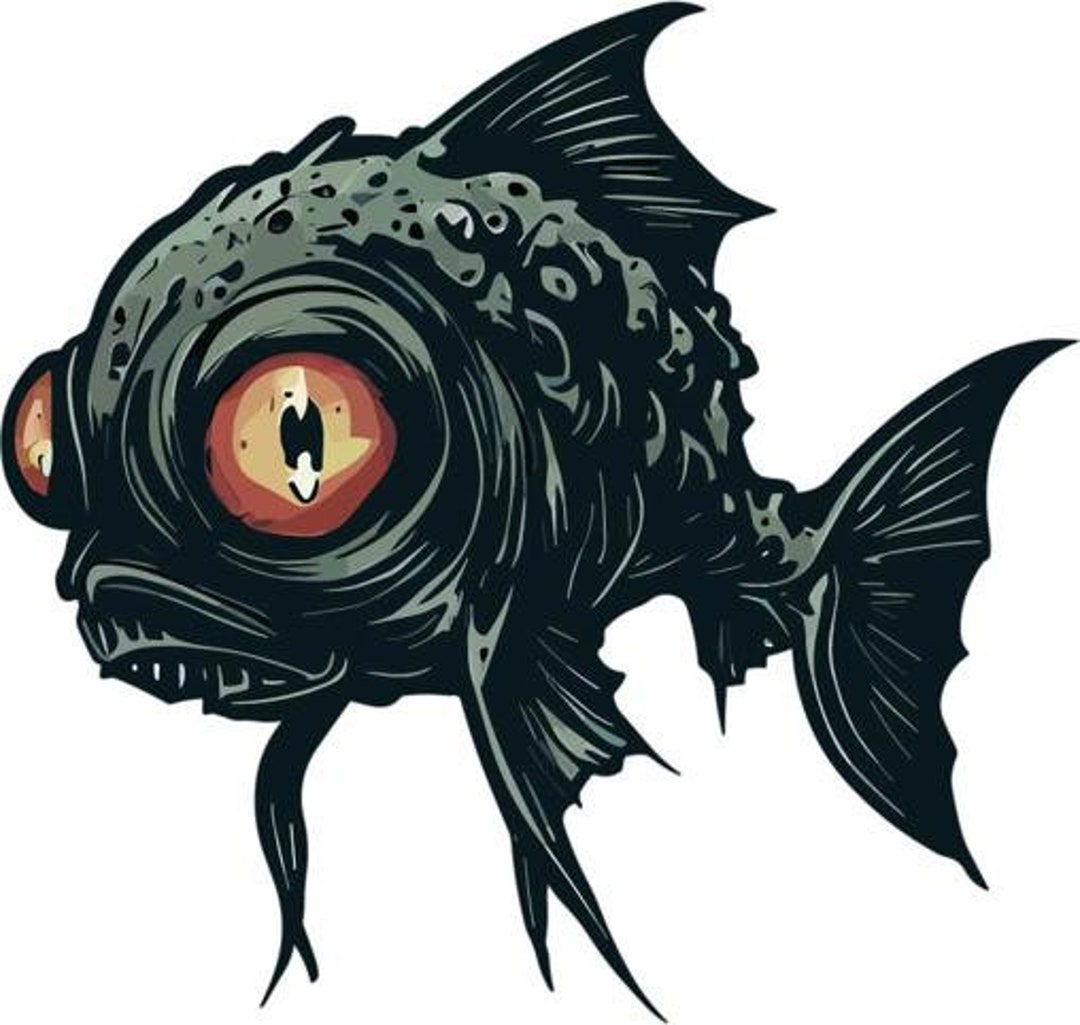 Fish Eerie SVG Files Bundle - Etsy