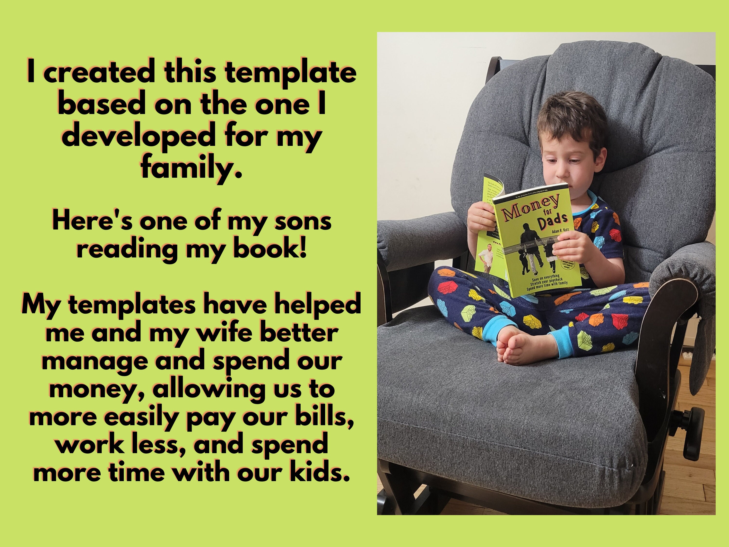 Automated, Easy Monthly Budget Spreadsheet by #1 Bestselling Author ...