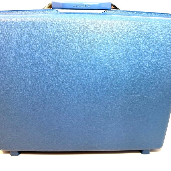 Blue Suitcase - Etsy