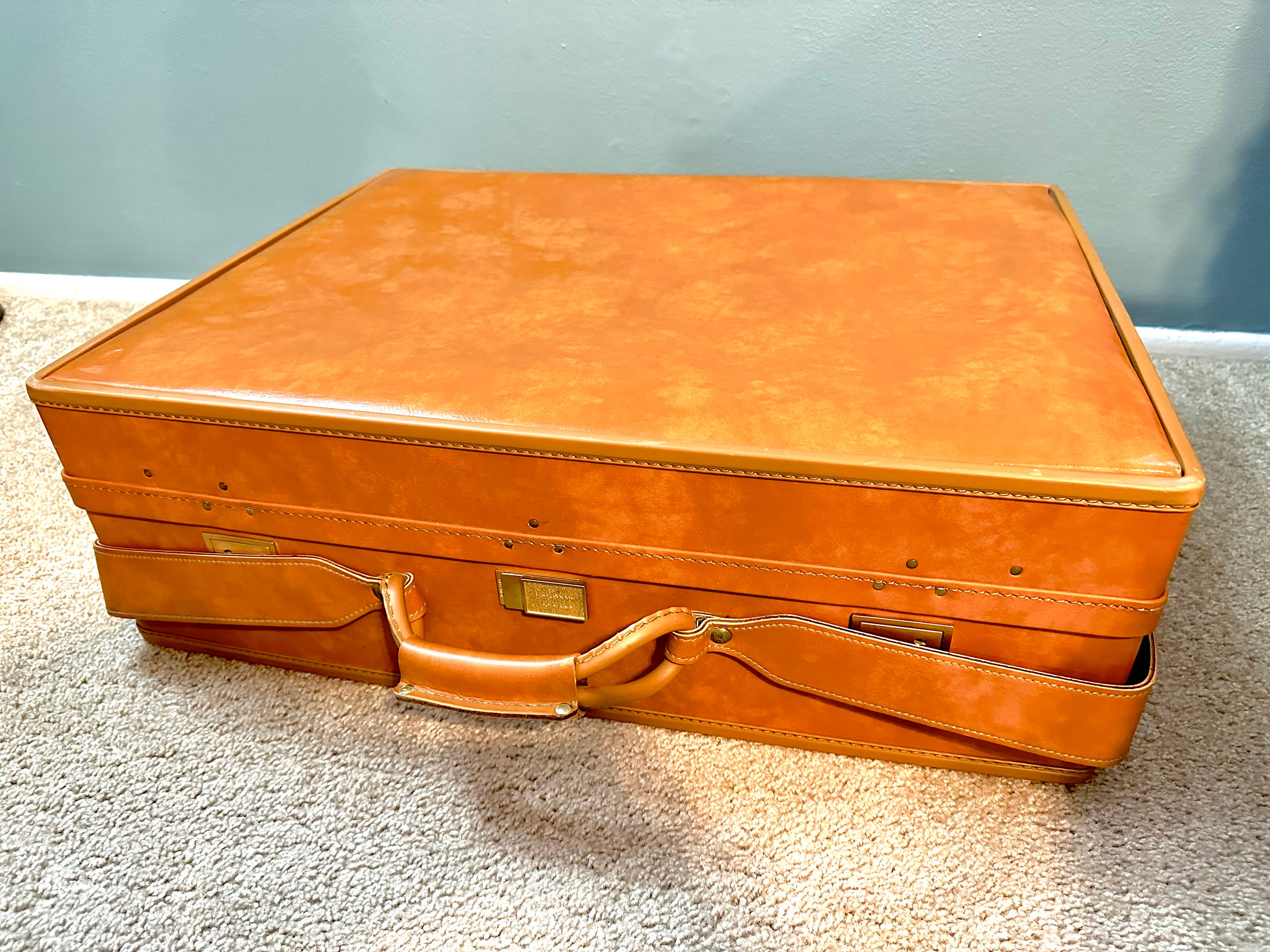 Vintage Hartmann Suitcase With Paisley Lining - Etsy