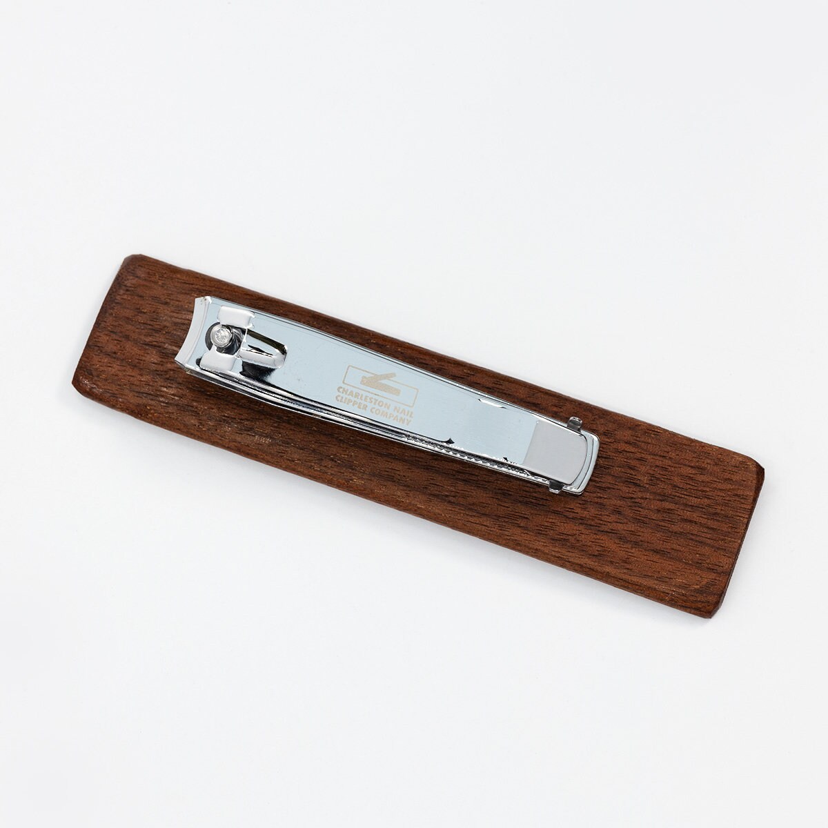 Ergonomic One-handed Nail Clippers (mahogany Wood) | 360 Degree Pivot ...