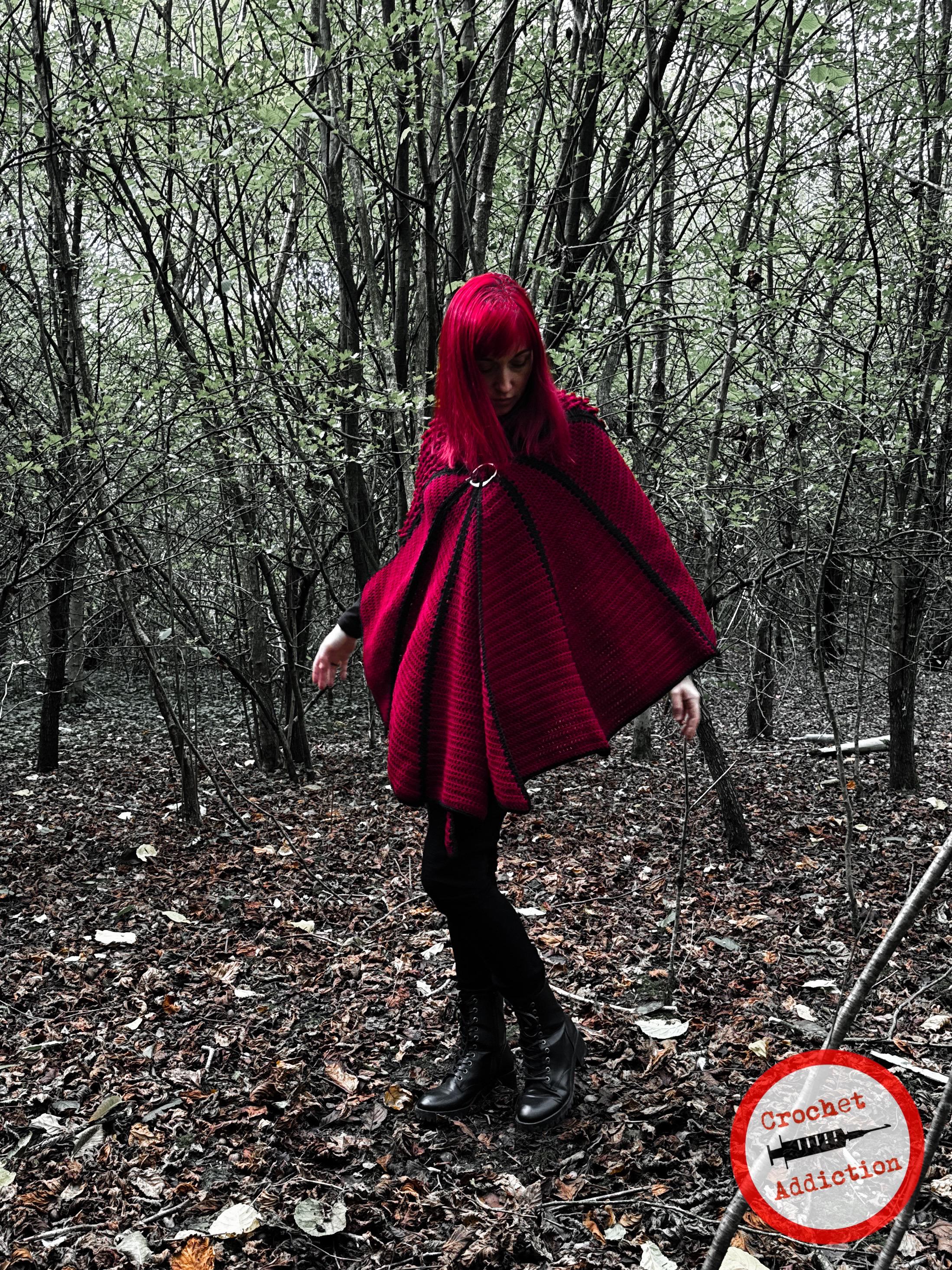 DRAGONNA Shawl Cape Crochet Pattern. PDF File, Digital Chart ...