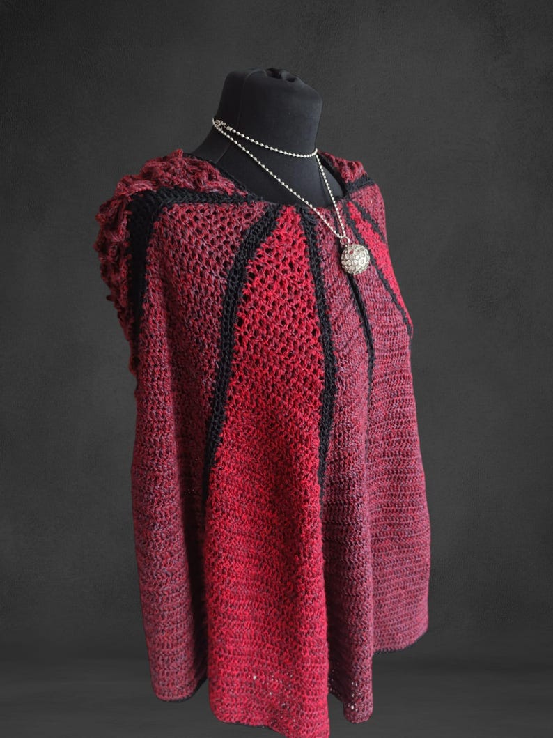 DRAGONNA Shawl Cape Crochet Pattern. PDF File, Digital Chart ...