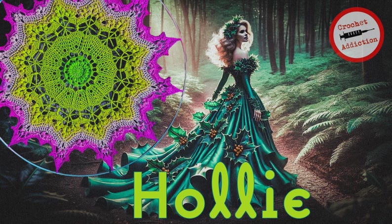 Hollie Mandala Crochet Pattern. PDF File, Digital Chart, Instructions ...