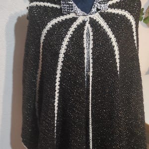 DRAGONNA Shawl Cape Crochet Pattern. Pdf File, Digital Chart ...