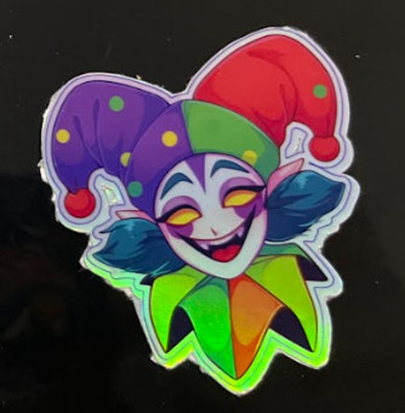 DND Dres the Jester Sticker Dungeons and Dragons Colorful and Smiling ...