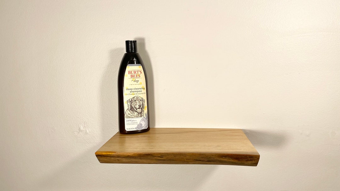 Petite Spalted Maple Live Edge Handmade Floating Shelves - Etsy