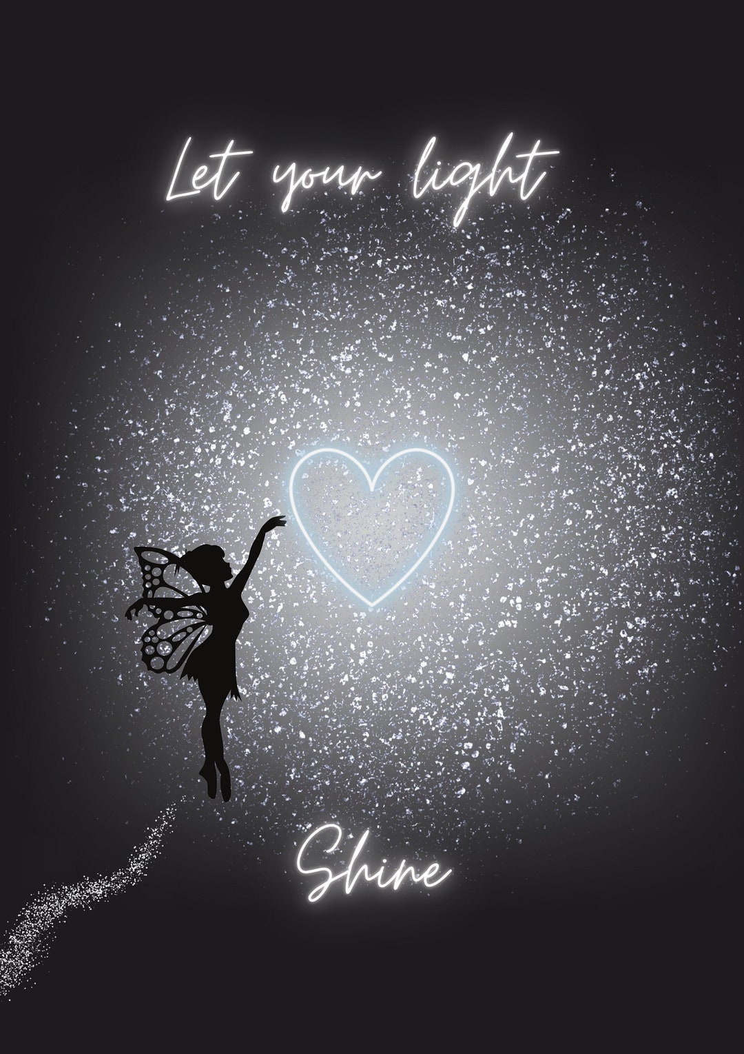 Let Your Light Shine Wall Art - Poster - Etsy