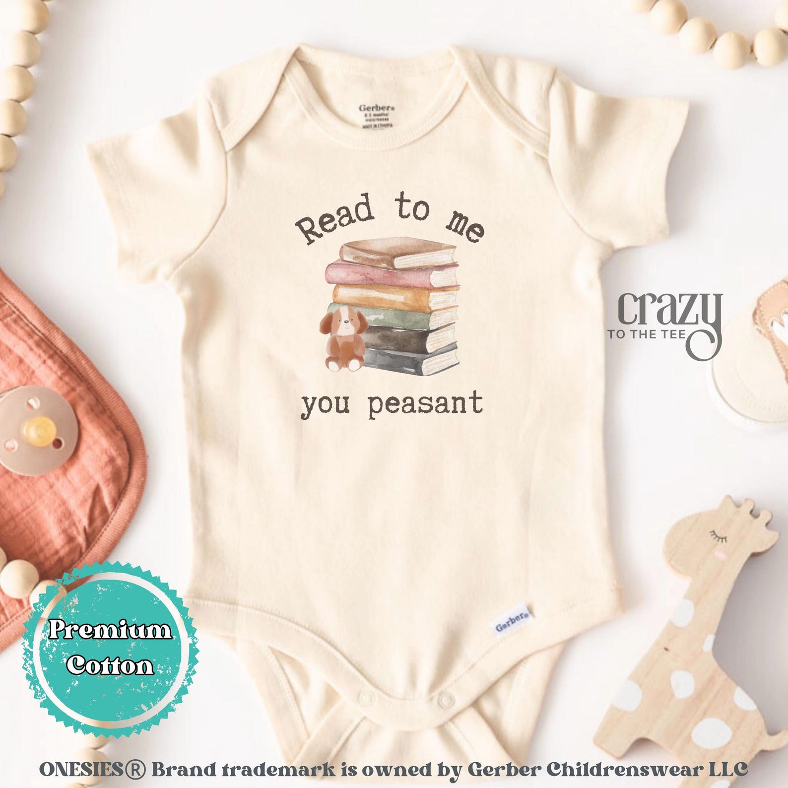 Read to Me You Peasant Baby Onesie®, Baby Reader Bodysuit for Newborn ...