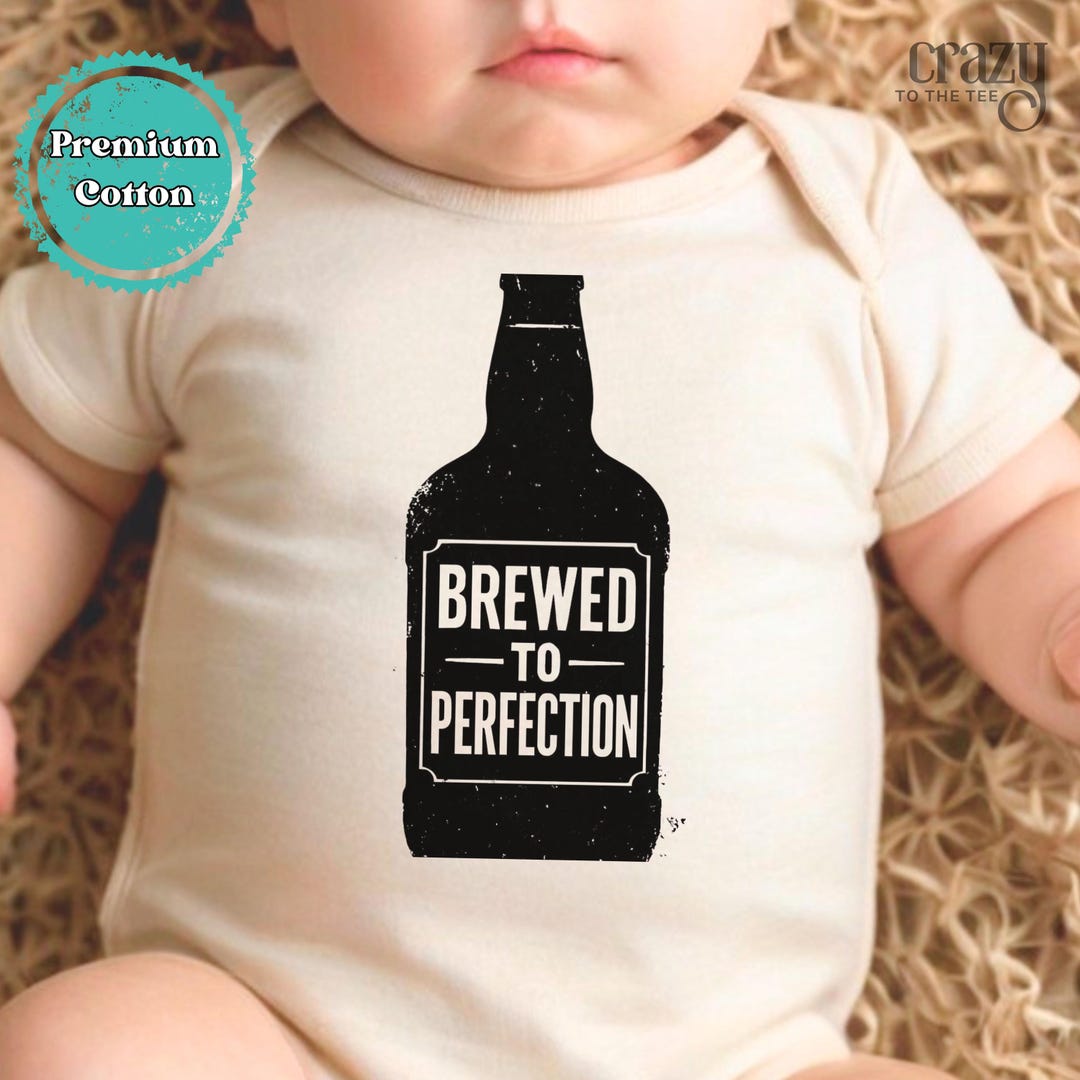 Brewed to Perfection Funny Baby Onesie® Brand Bodysuit for Baby Boy - Etsy