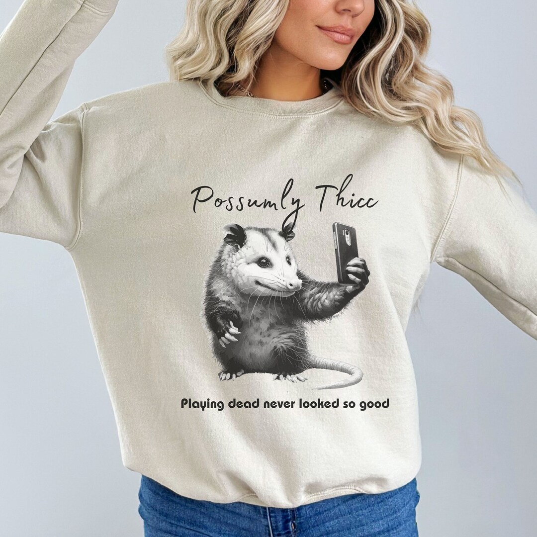 Trendy Possum Sweater, Opossum Shirt, Possum Sweatshirt - Etsy