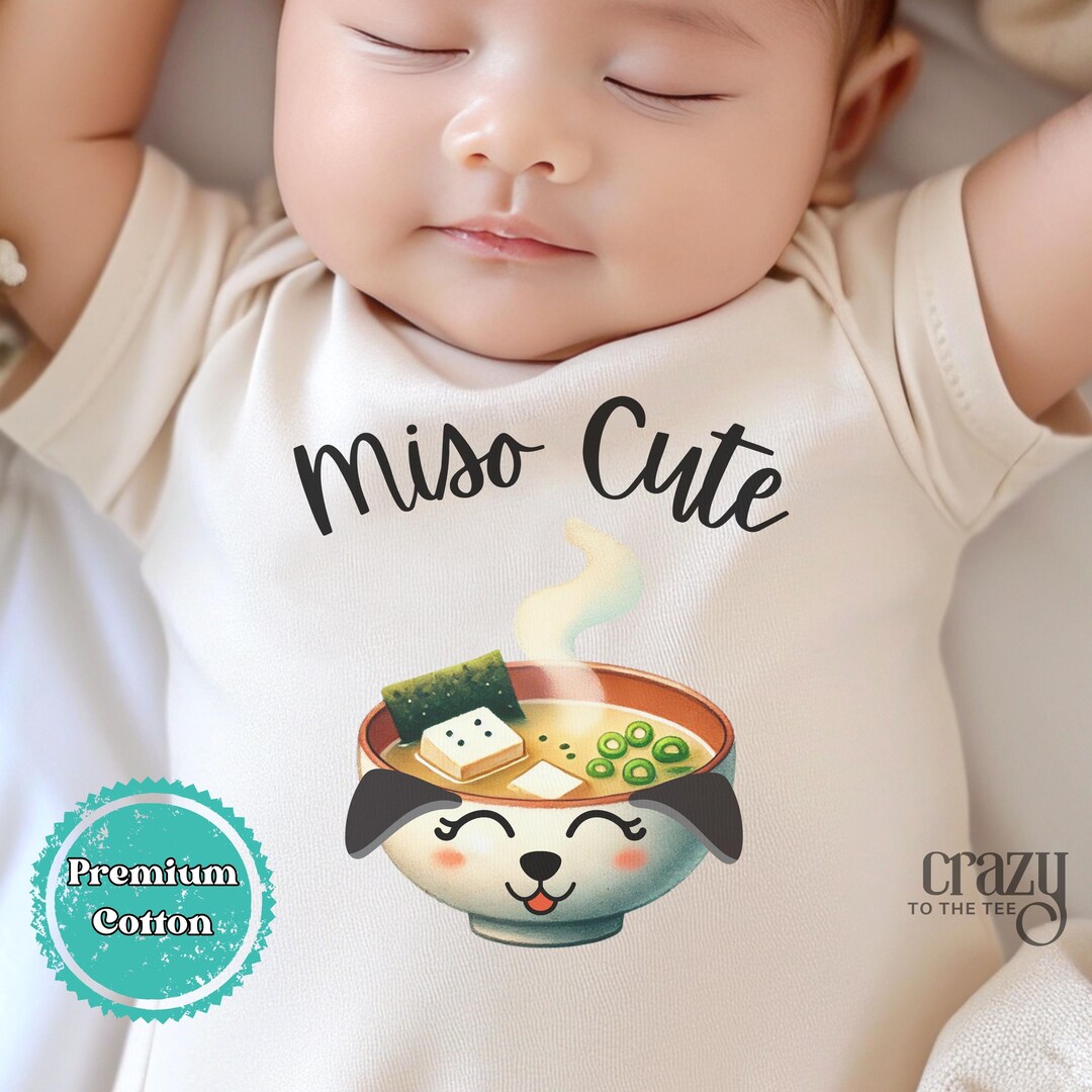 Miso Cute Baby ONESIE® Brand, Funny Baby Onesies® for Baby Shower Gift ...
