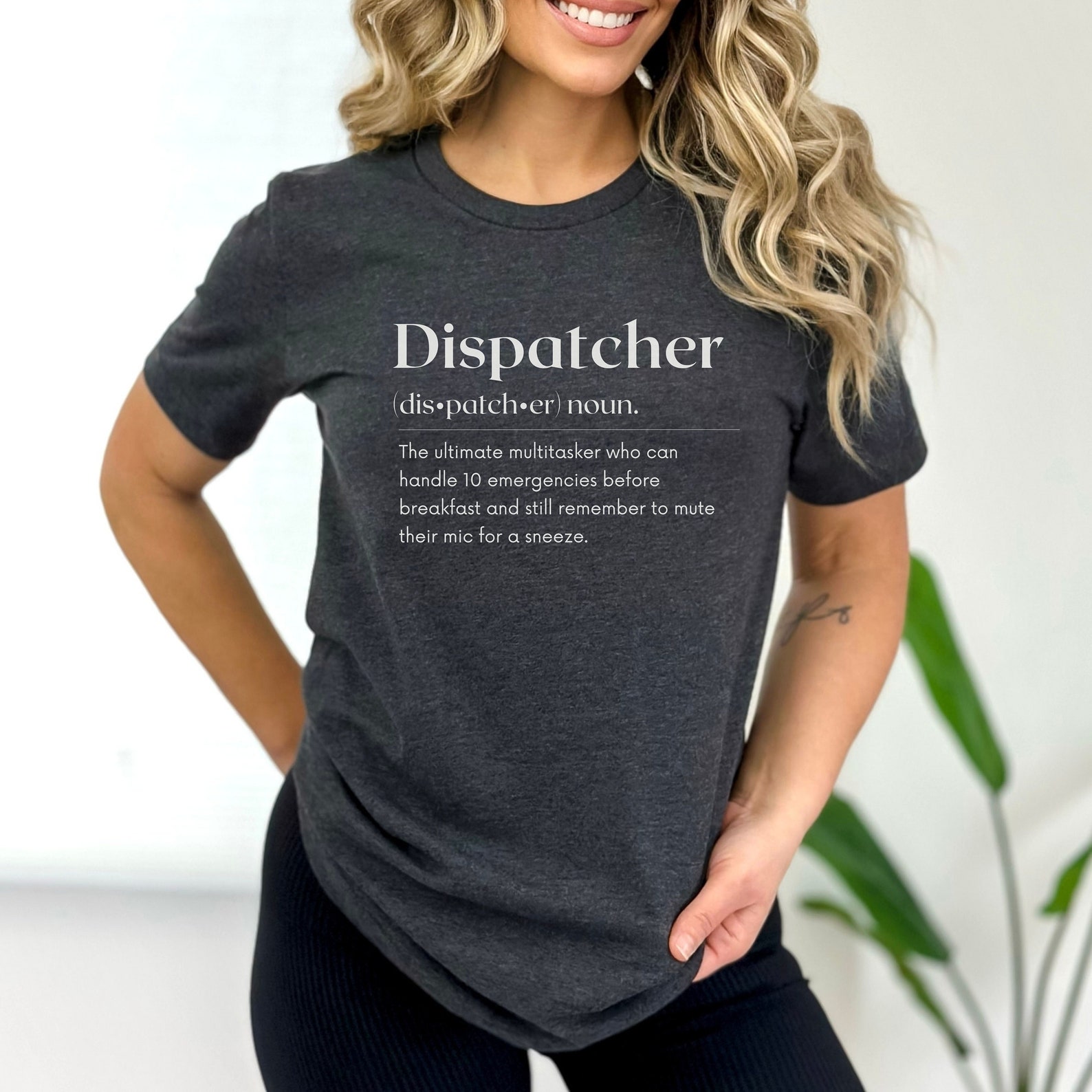 911 Dispatcher Definition Shirt, Funny Dispatcher Tshirt, Gift for 911 ...