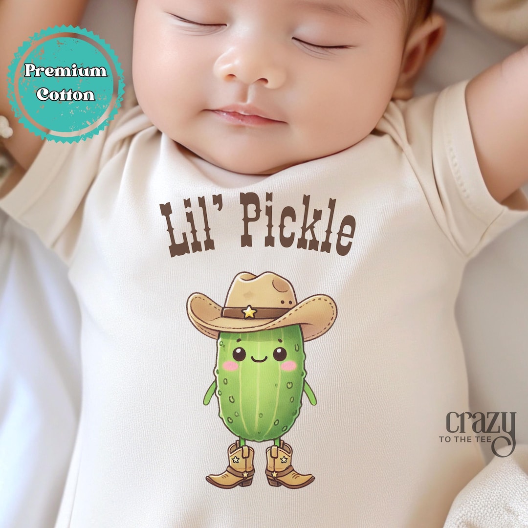 Lil Pickle Western Onesie® Brand Bodysuit, Baby Cute Onesies®, Cute ...