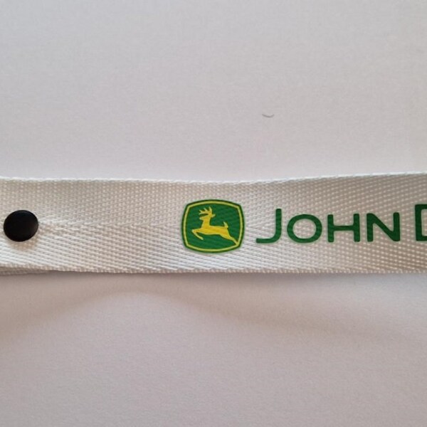 John Deere Keychain - Etsy