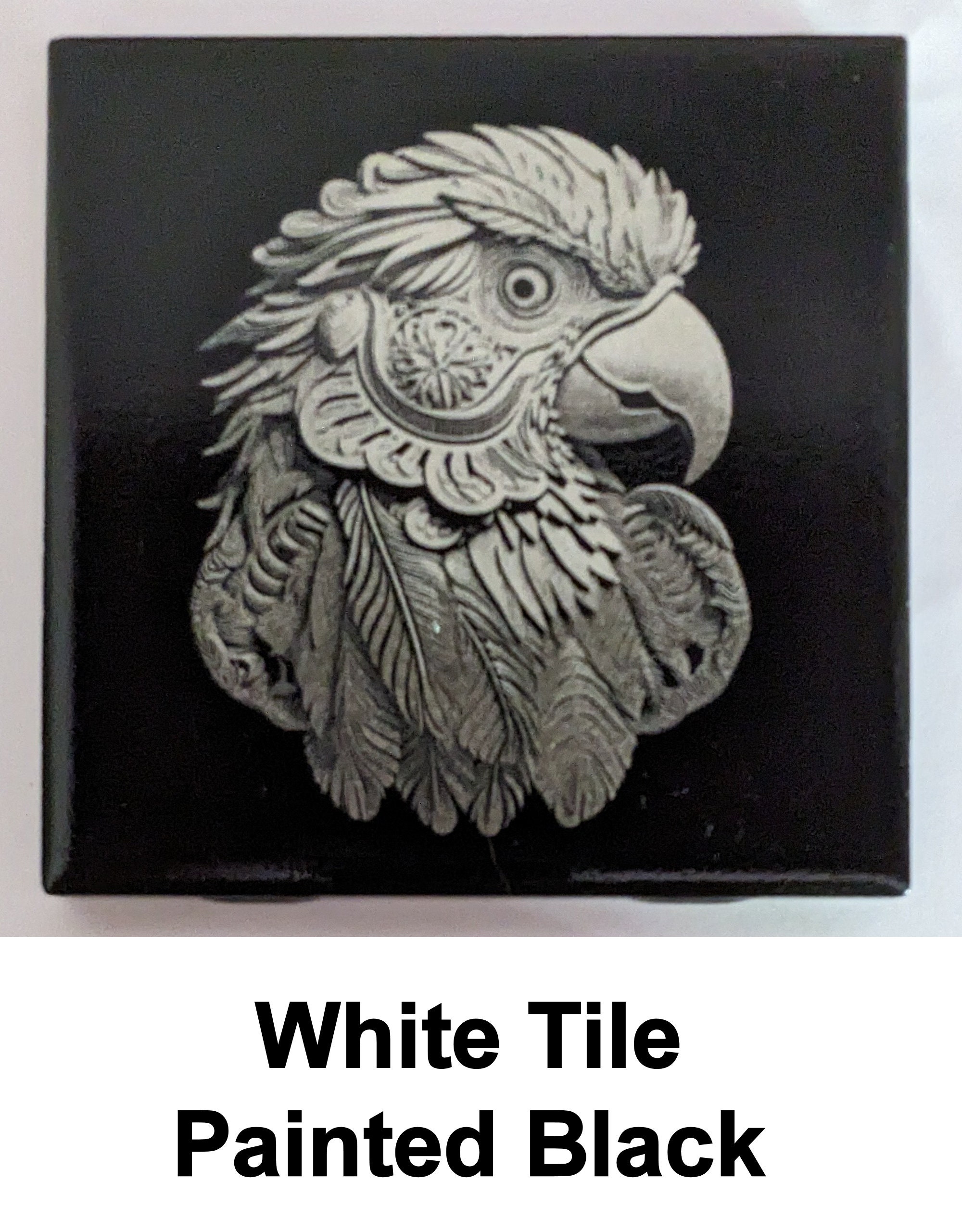 Parrot, 4K Grayscale Image for Laser Engraving, Digital Download - Etsy