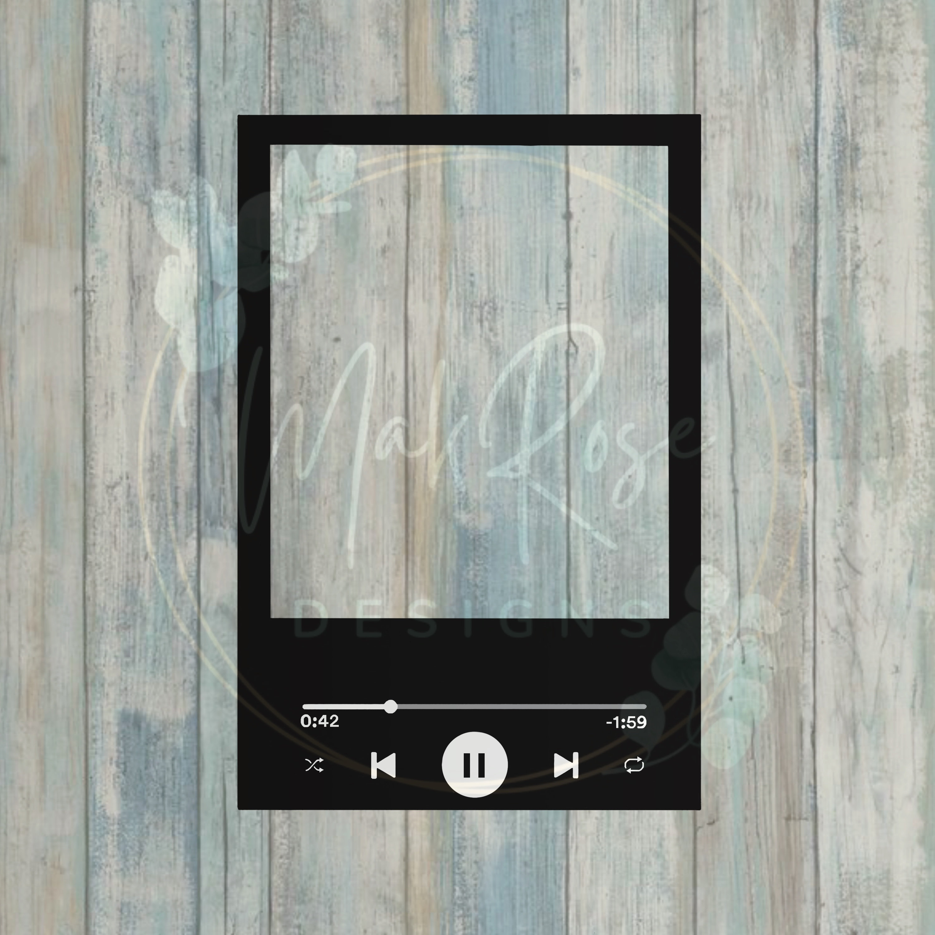 Spotify Frame Instant Digital Download JPEG PNG PDF - Etsy