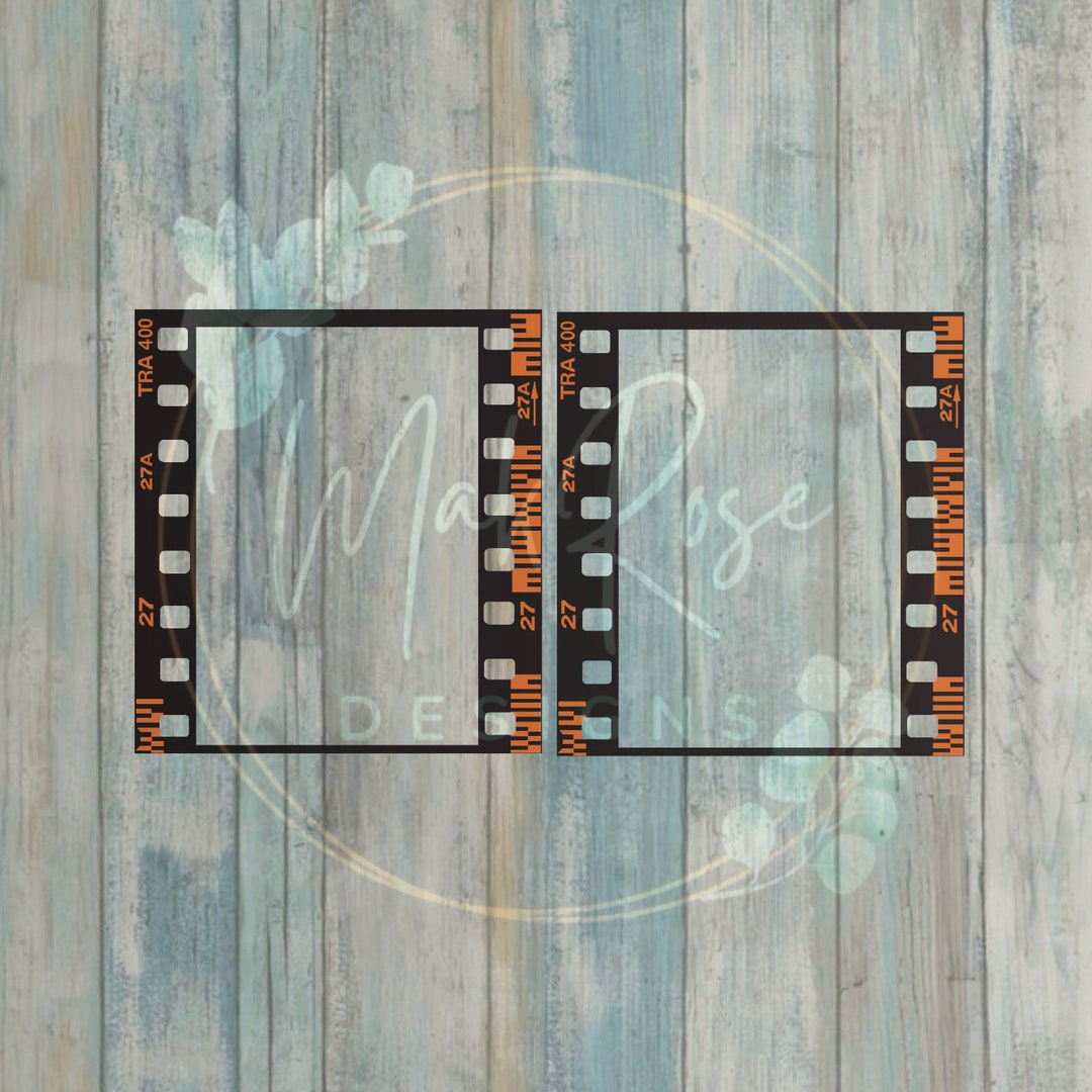 2 Film Strip Frames Instant Digital Download (JPEG, PNG, PDF) - Etsy