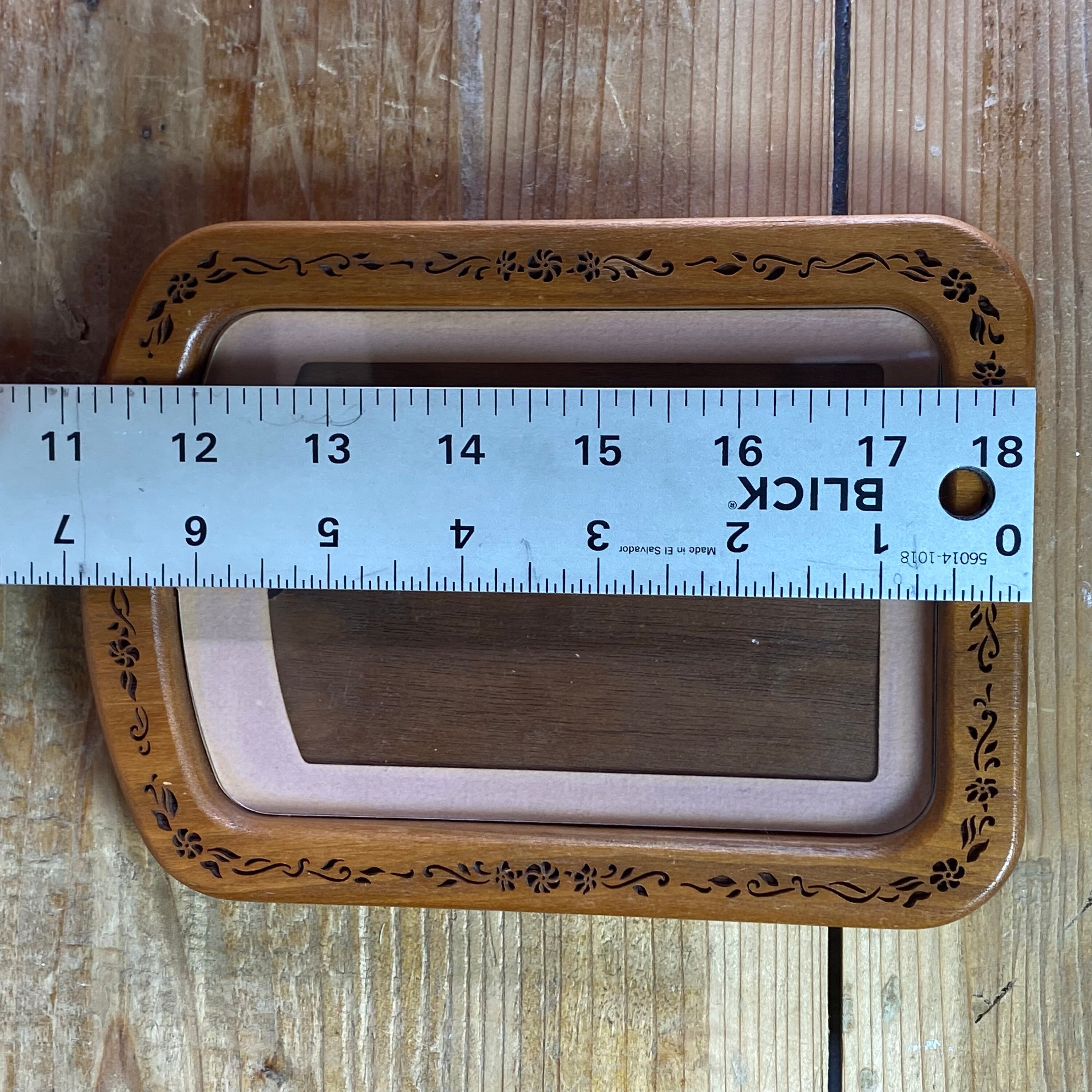 Lasercraft Laser Engraved Walnut Photo Picture Frame 1988 Santa Rosa ...