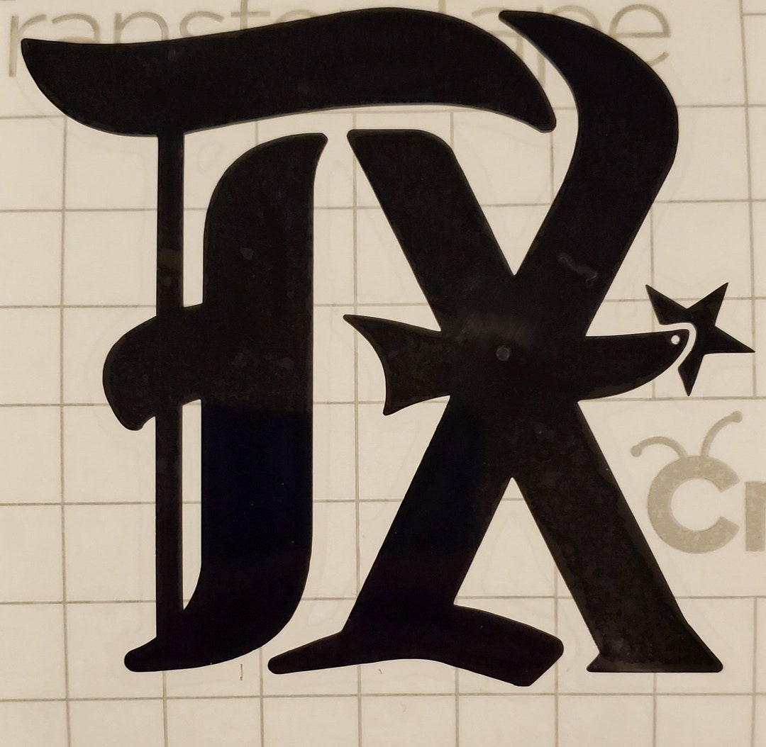 Texas Rangers City Connect TX Logo Vinyl Sticker - Etsy