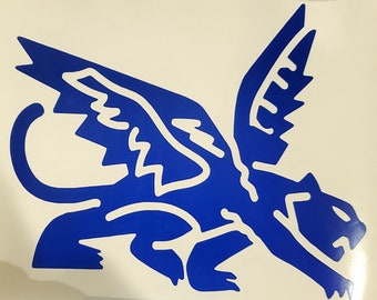 Peagle Texas Rangers City Connect Mascot Vinyl Outline Decals - Etsy